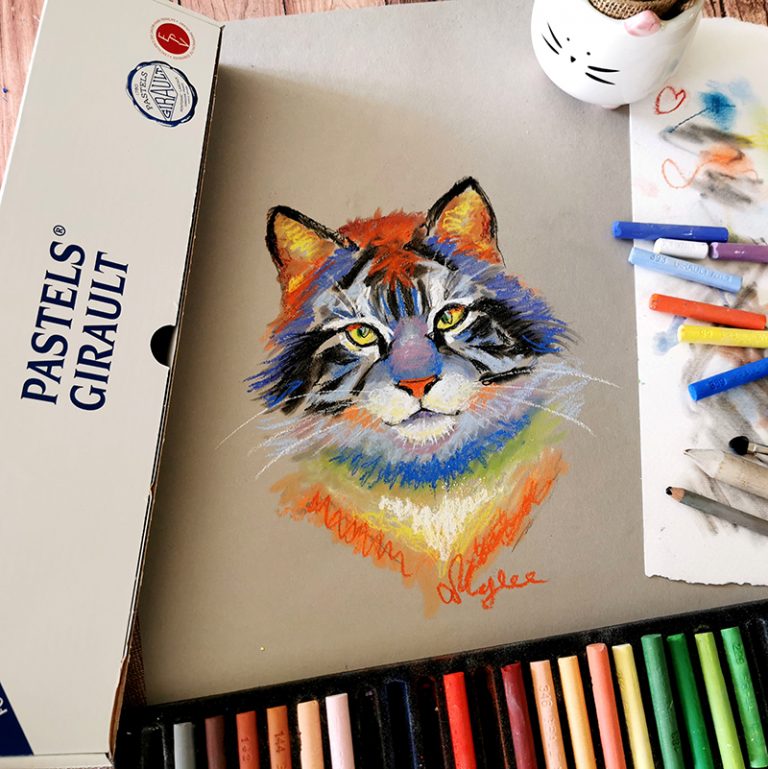 L'avis d'Amylee sur les pastels Girault : caractéristiques et utilisation